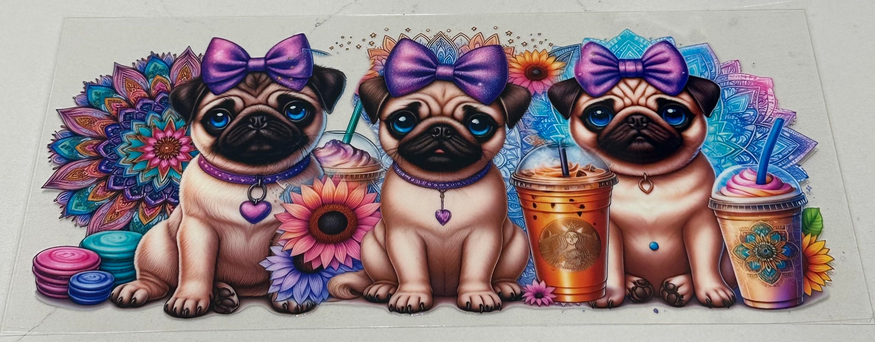 Cute Pugs – Customs By Tea